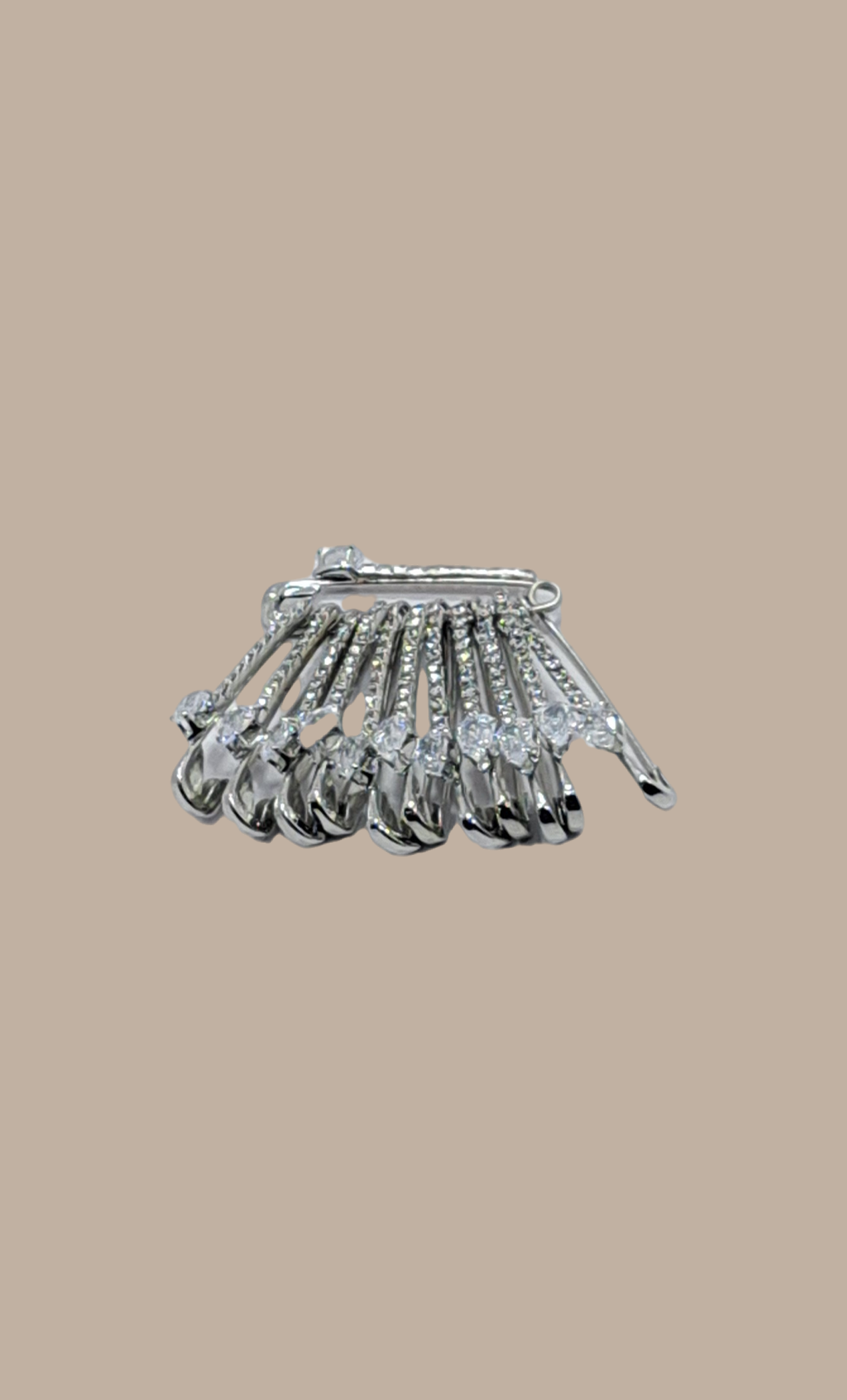 Small Silver Sari Pins – Jayshrees / Rivaz