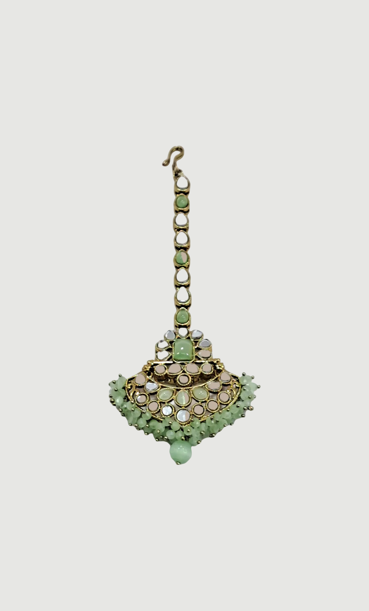 Mint Green Stone Work Sirbandi – Jayshrees / Rivaz