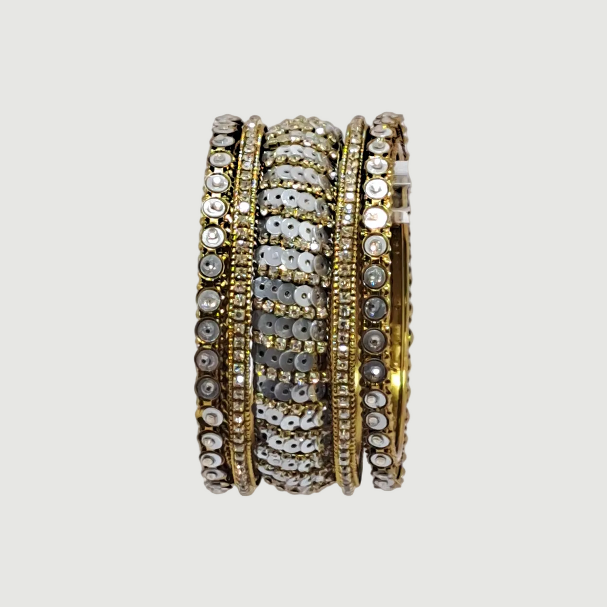 Soft Grey Bangles – Jayshrees / Rivaz